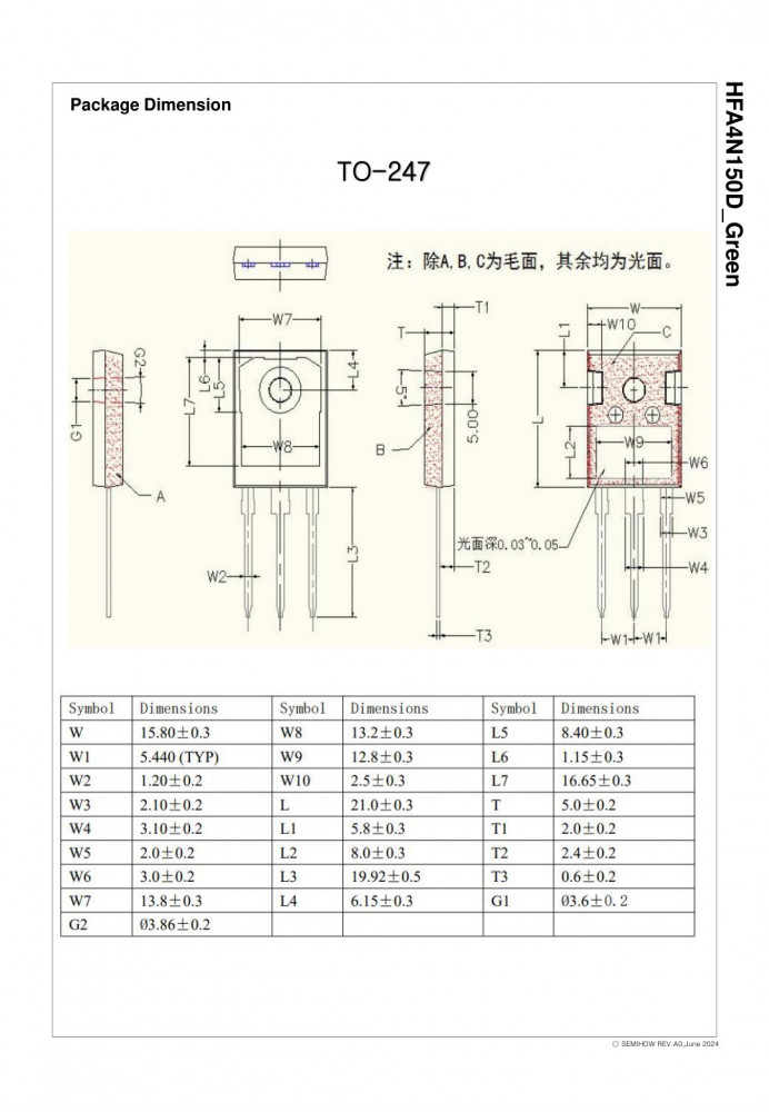 HFA4N150D datasheet page 7