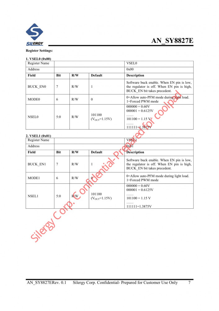 SY8827EPKC datasheet page 7