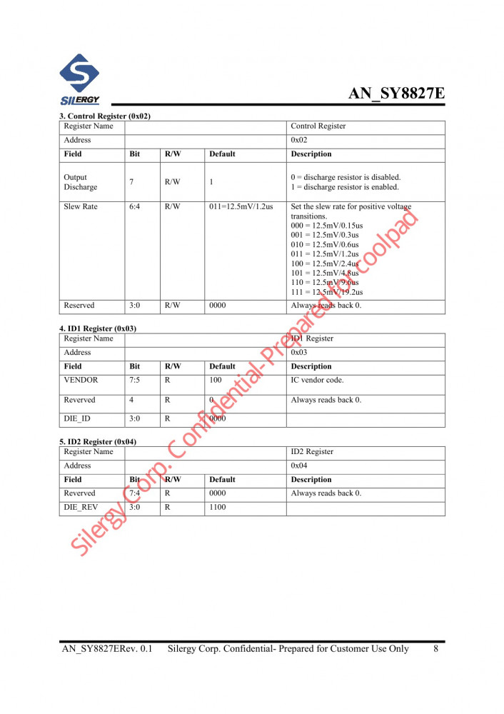 SY8827EPKC datasheet page 8