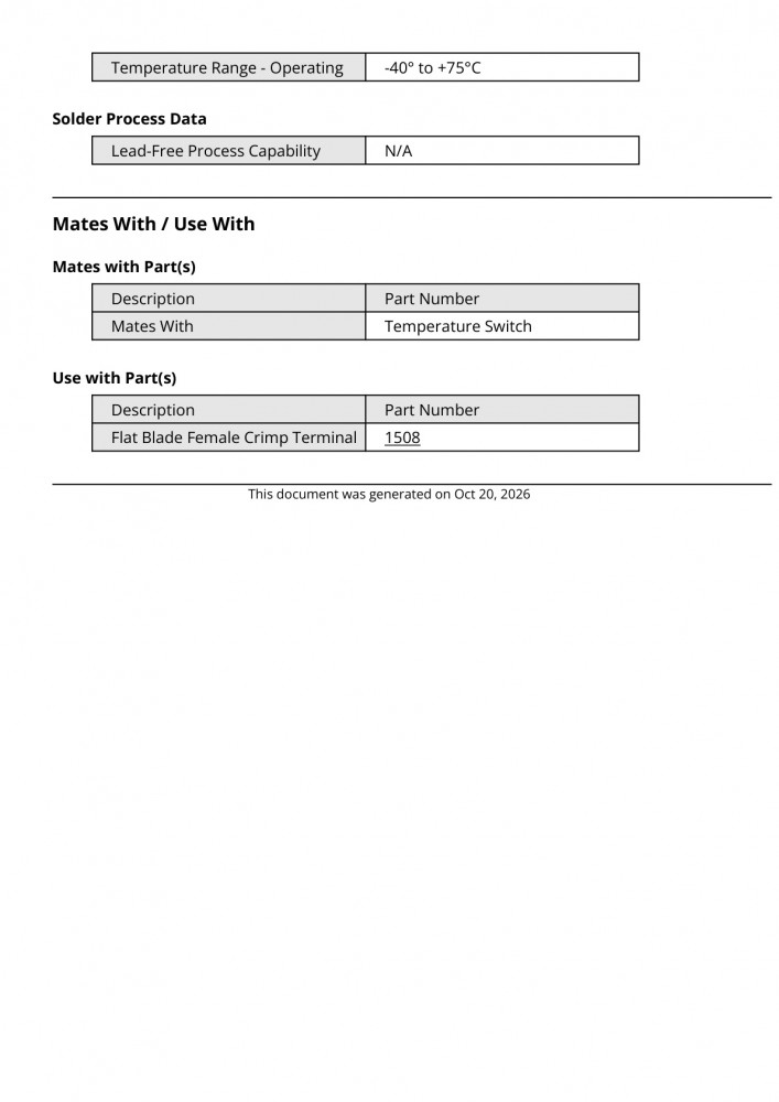 MOLEX 15040802 technical drawing, page 3
