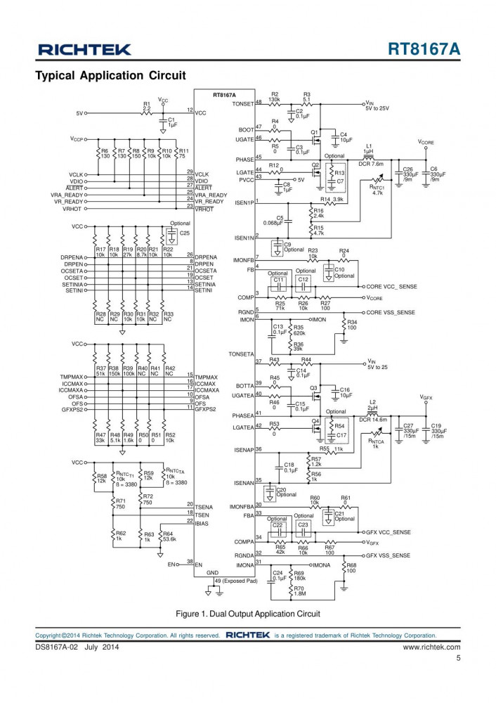 RT8167A datasheet page 5
