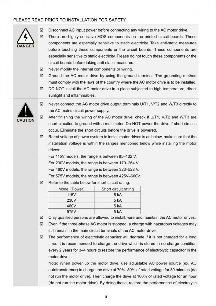 DELTA MS300 manual page 3