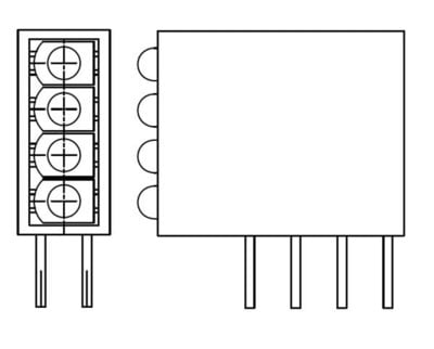 BIVAR H485CHD Circuit Board Indicator