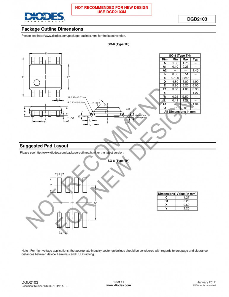 DGD2103 datasheet page 10