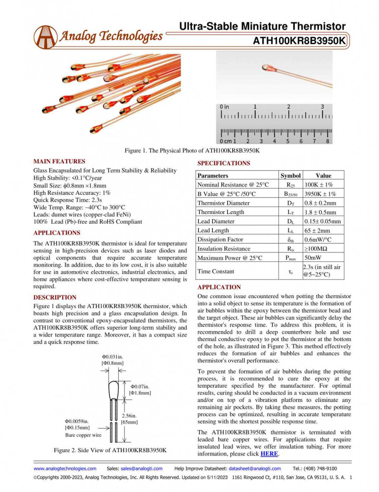ATH100KR8B3950K document page 1