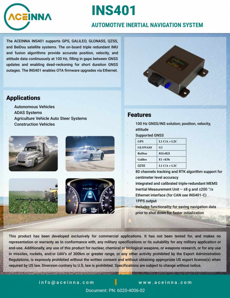 INS401 document page 2
