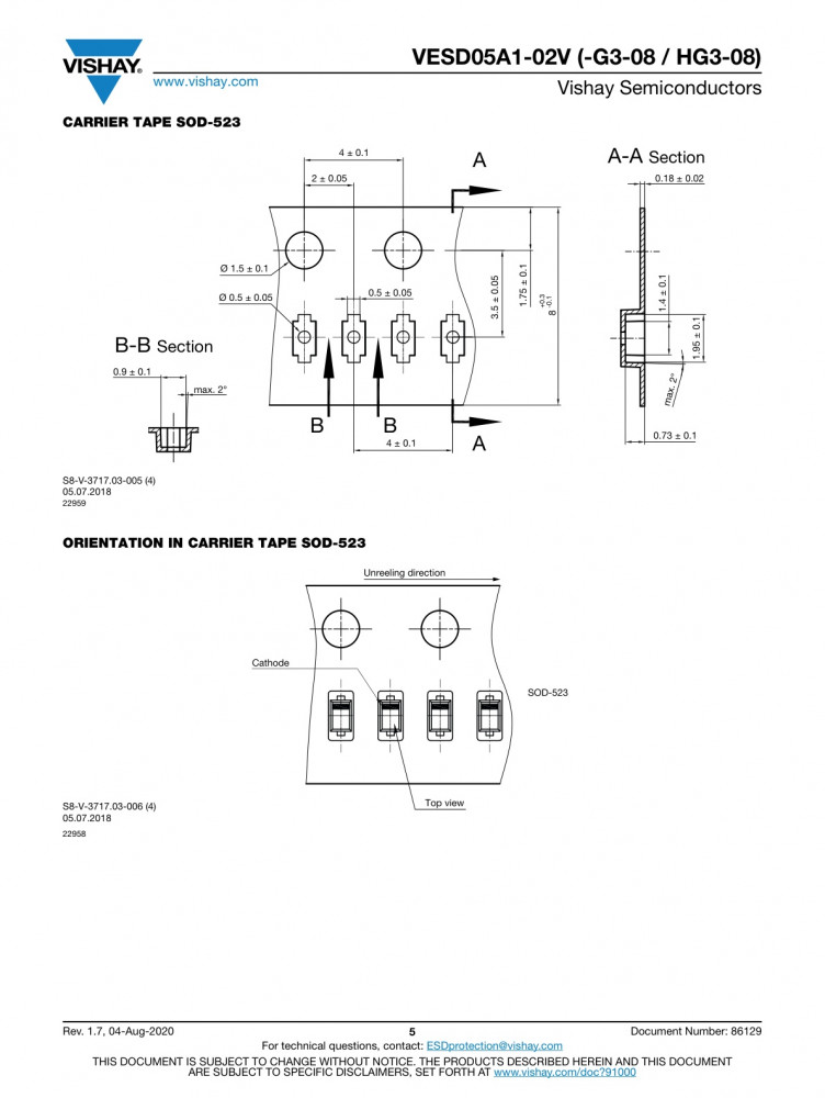 VESD05A1-02V datasheet page 5