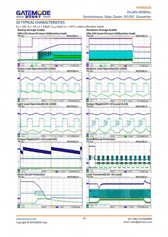 HM8342S datasheet page 5