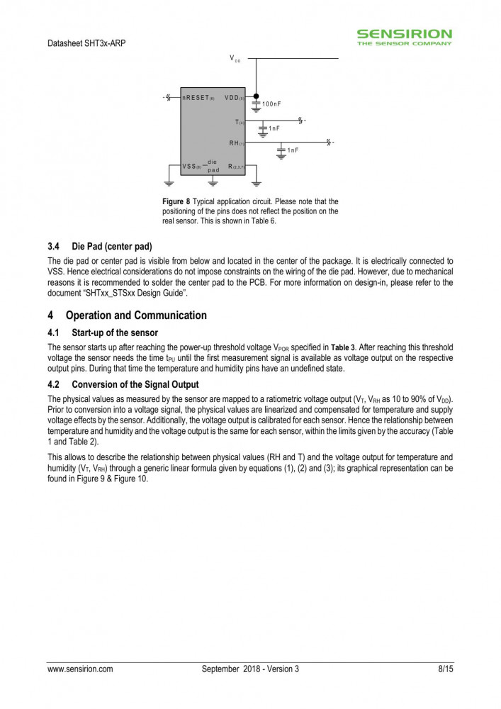 SHT31-ARP datasheet page 8