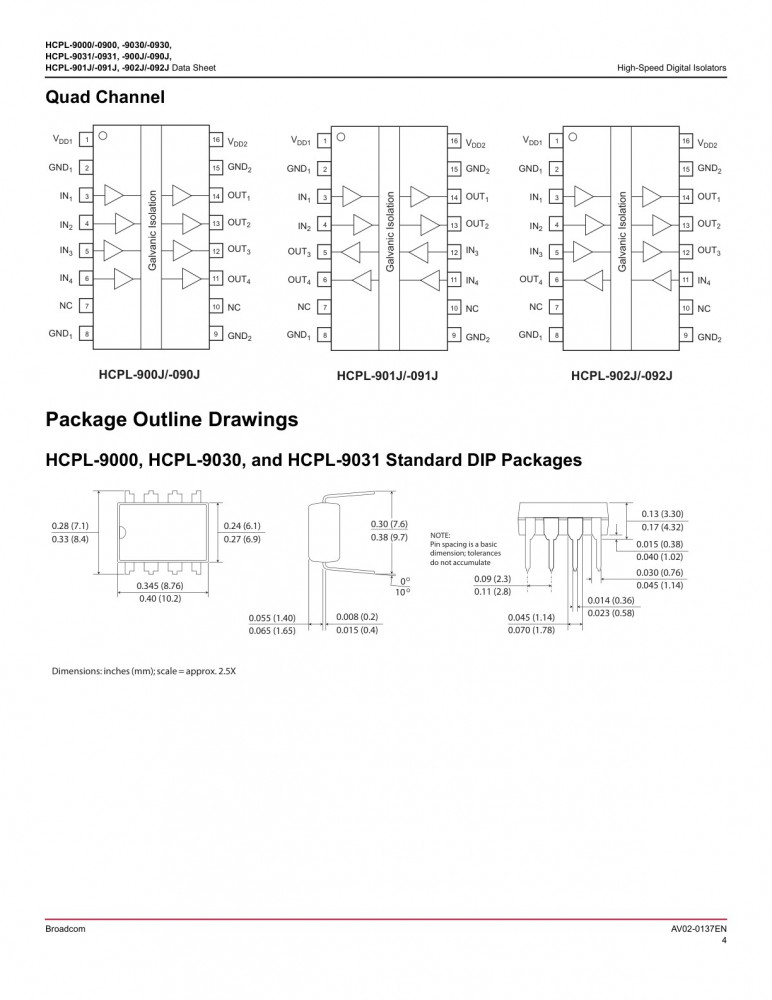 HCPL-9030 datasheet page 4