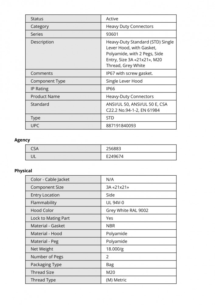 936010652 product document image, page 2