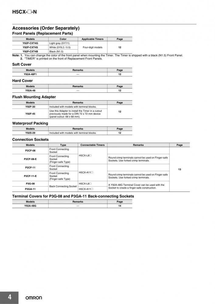 H5CX document page 4