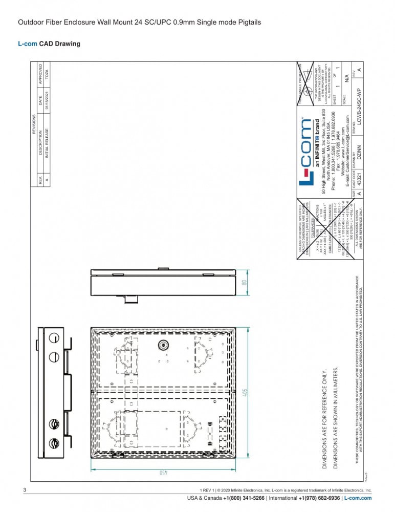 LCWB-24SC-WP technical drawing page 3