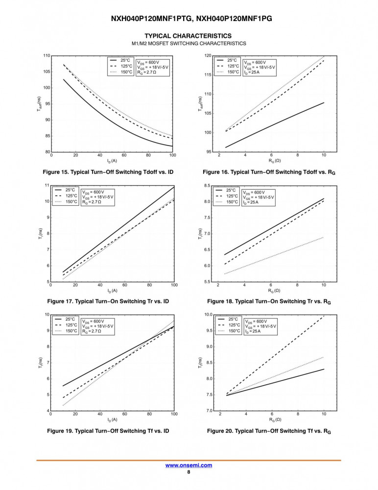 NXH040P120MNF1 datasheet page 8
