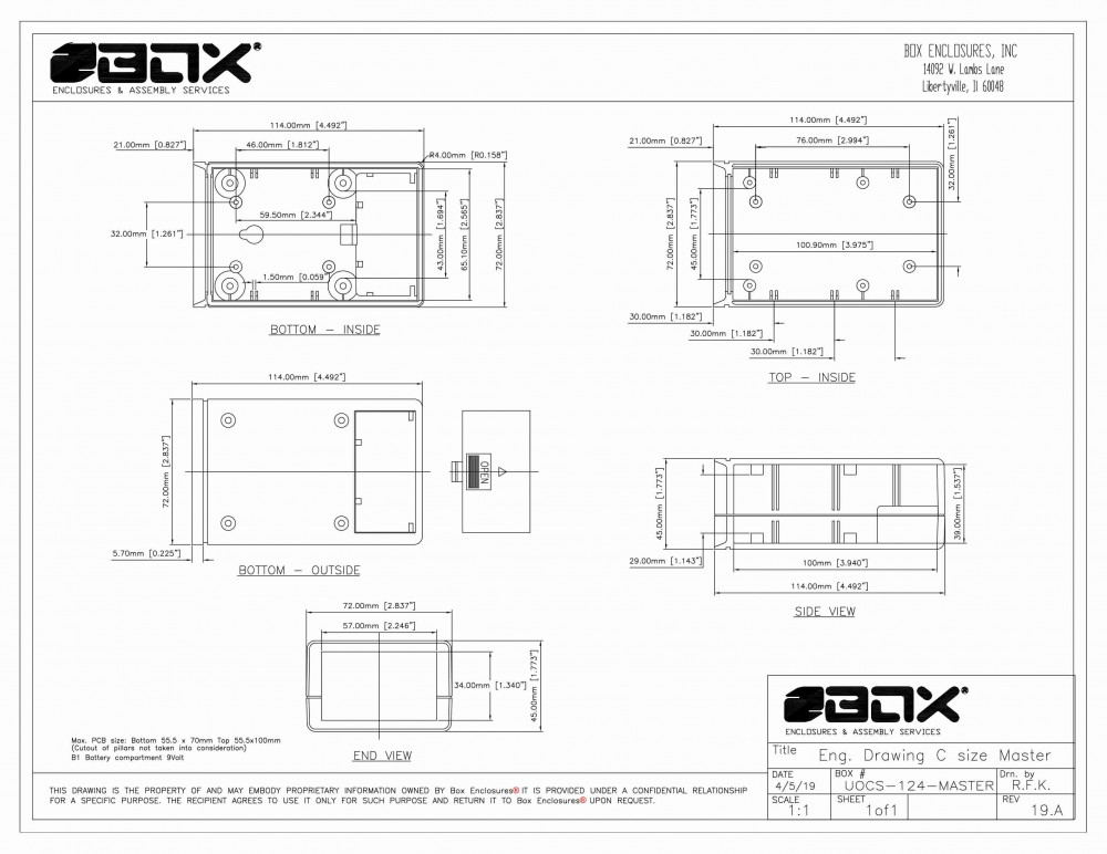 UOCS-124 engineering drawing preview