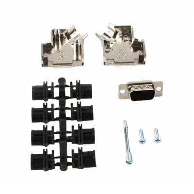 MH CONNECTORS MHDU45ZK9-K D-Sub Backshell Hood