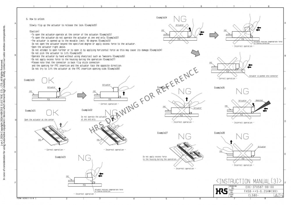 HRS FH58 assembly instructions page 7