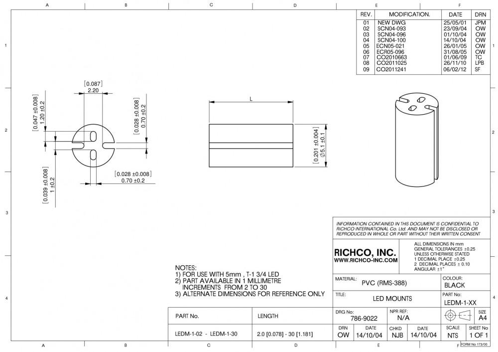 LEDM-1-03 technical drawing document preview