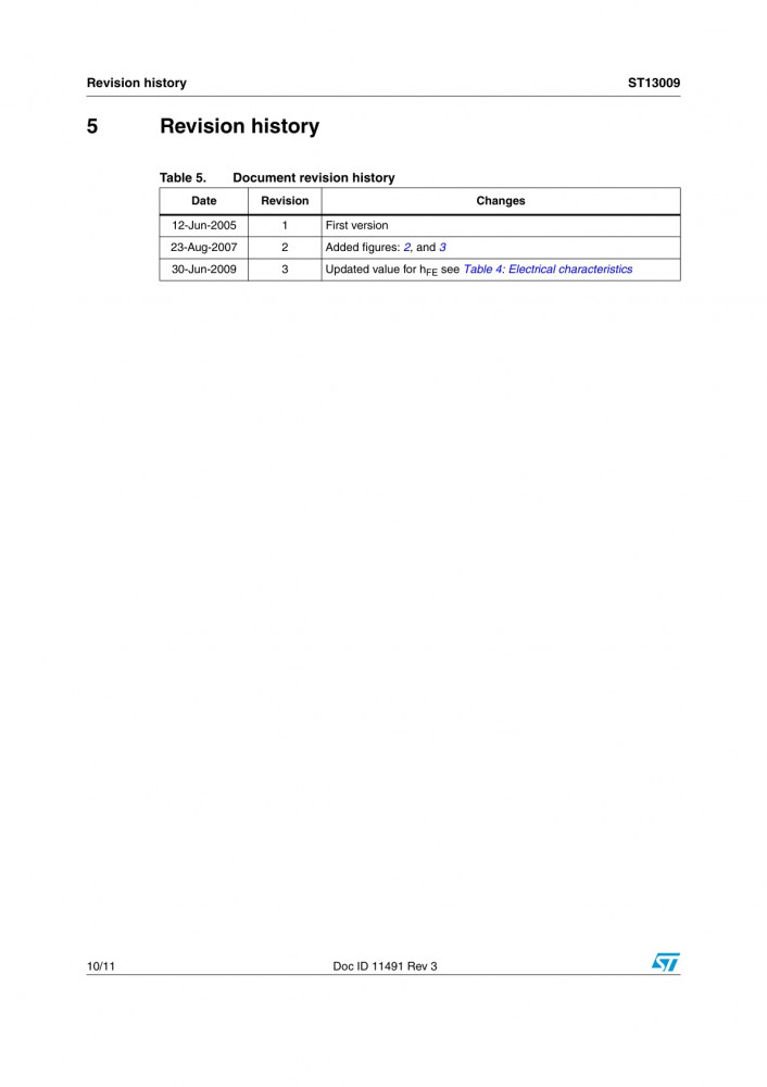 ST13009 datasheet page 10
