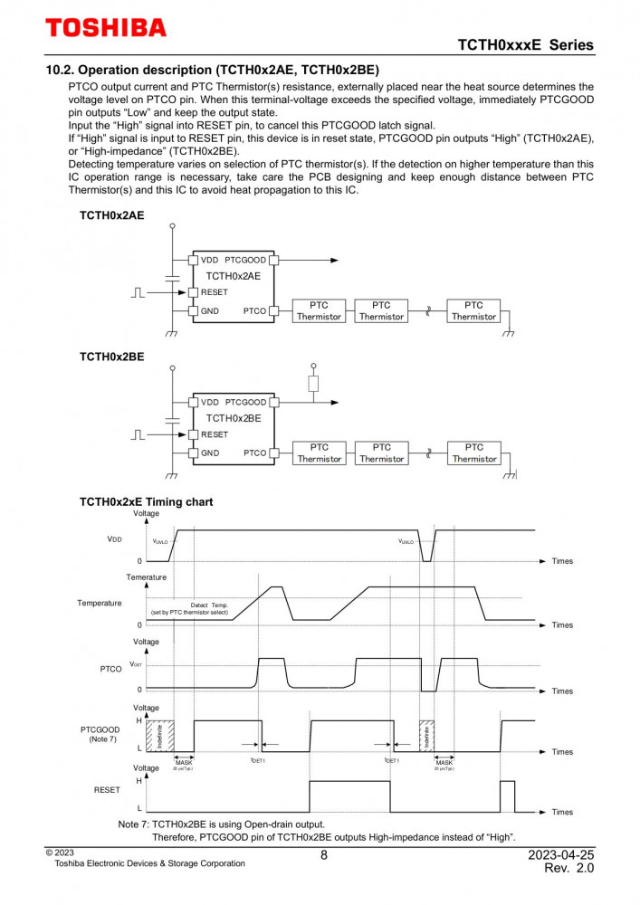 TOSHIBA TCTH0xxxE datasheet page 8
