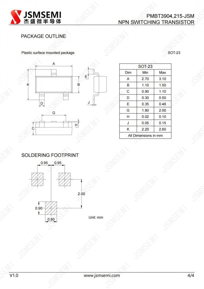 PMBT3904,215-JSM datasheet page 4