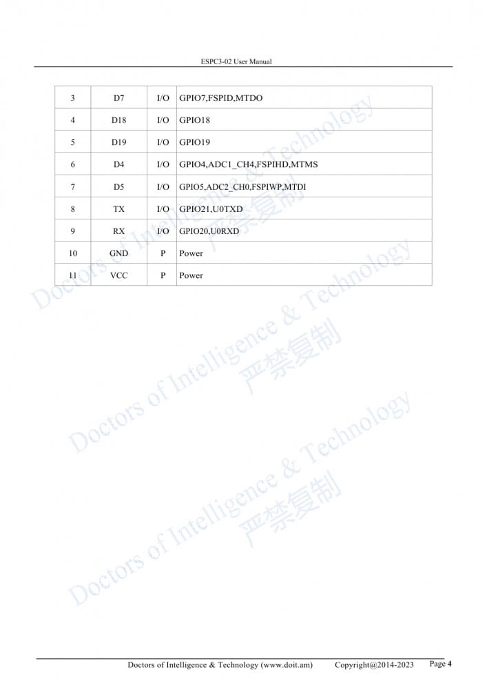 ESPC3-02-N2 technical document page 7