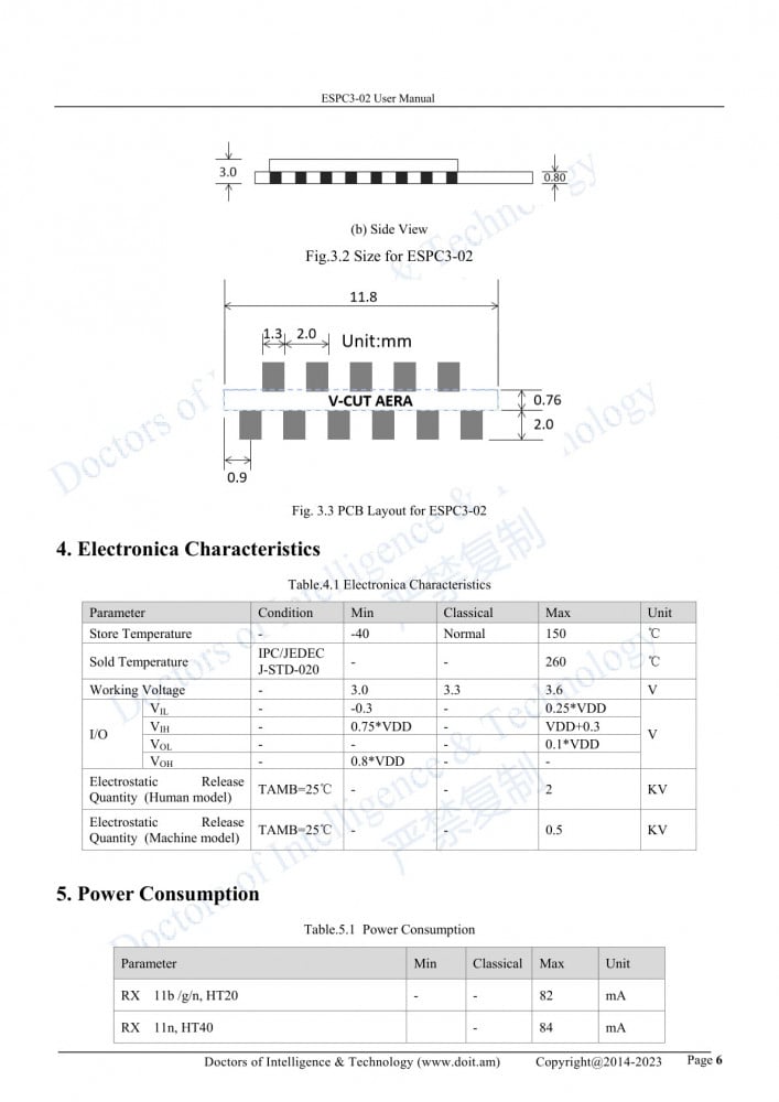 ESPC3-02-N2 technical document page 9