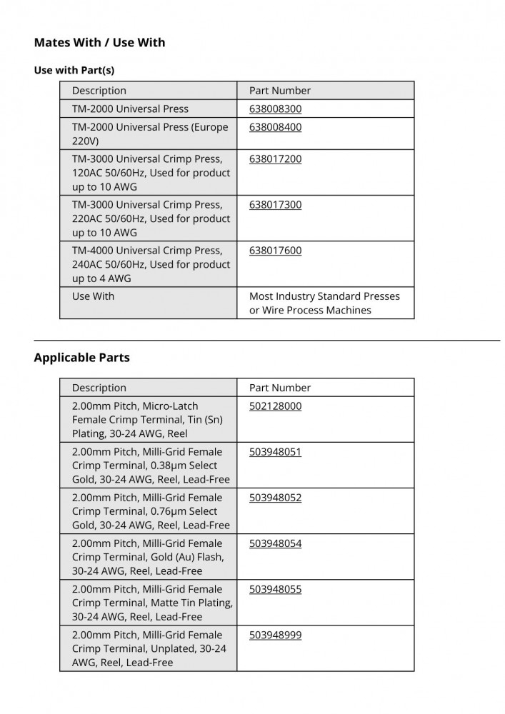Product document page 3