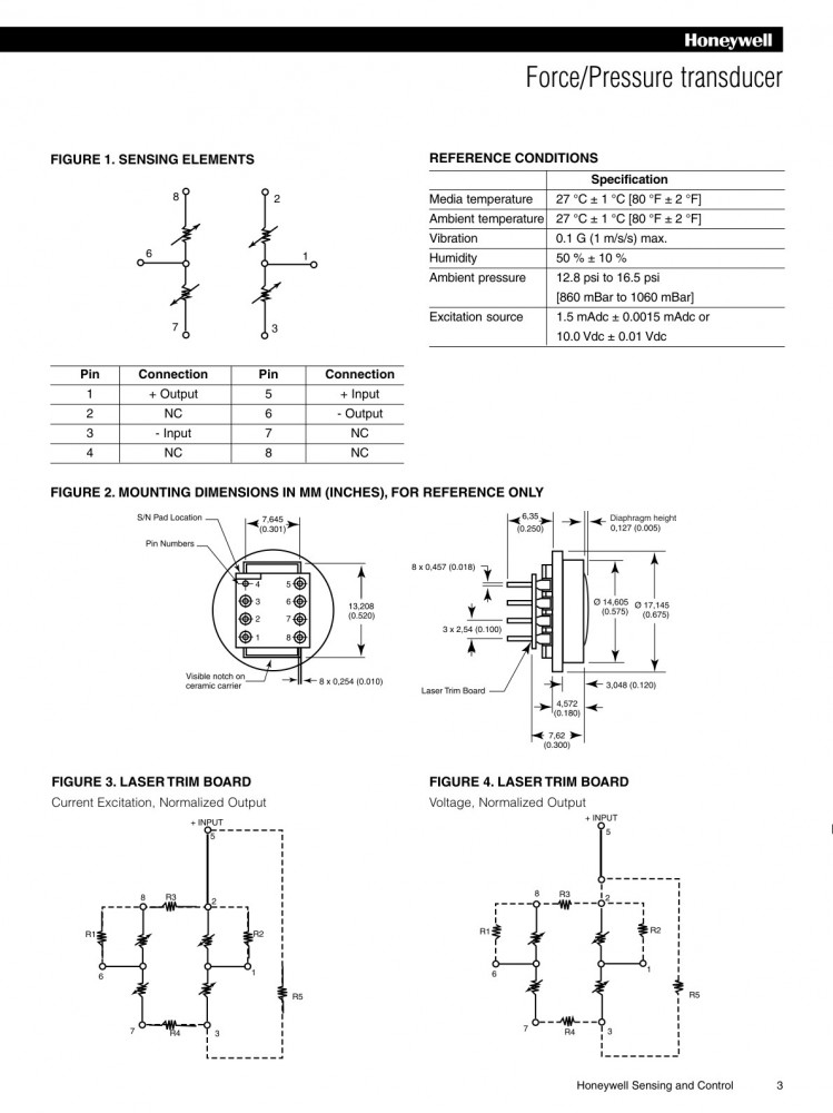 Honeywell 1865-07G-LDN datasheet page 3