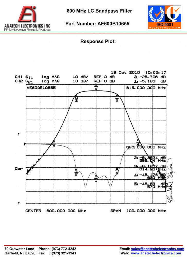 AE600B10655 technical document page 2