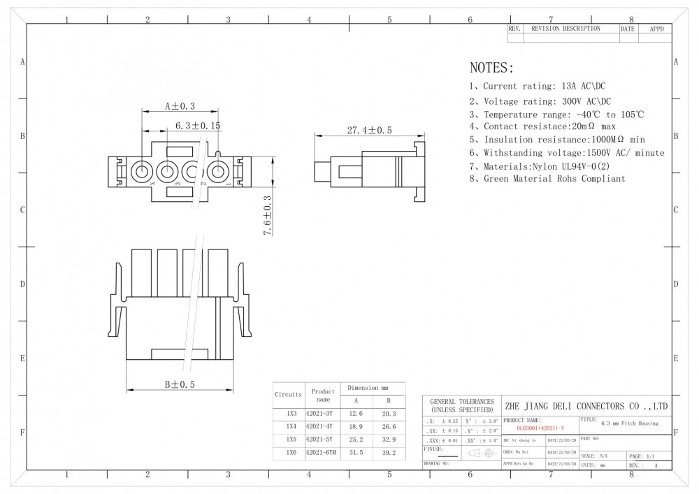 42022-6GM technical document page 9