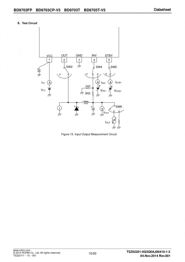 BD9703FP-E2 datasheet page 10