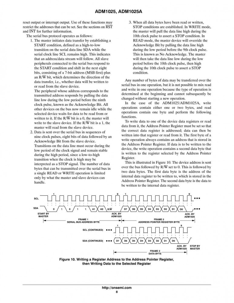 ADM1025 datasheet page 8