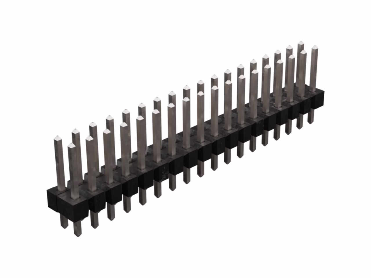C-Grid Header, 2.54mm Pitch, Through Hole, Dual Row, Vertical, 36 Circuits, 2.54µm Tin (Sn) Plating, Tray Packaging, Lead-Free for sale