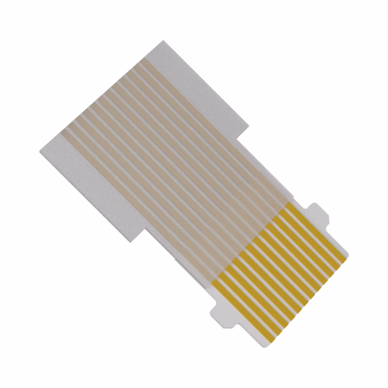 0.50mm Pitch Premo-Flex FFC Jumper with Ears, Same Side Contacts (Type A), 178.00mm Cable Length, Gold (Au) Plating, 12 Circuits for sale