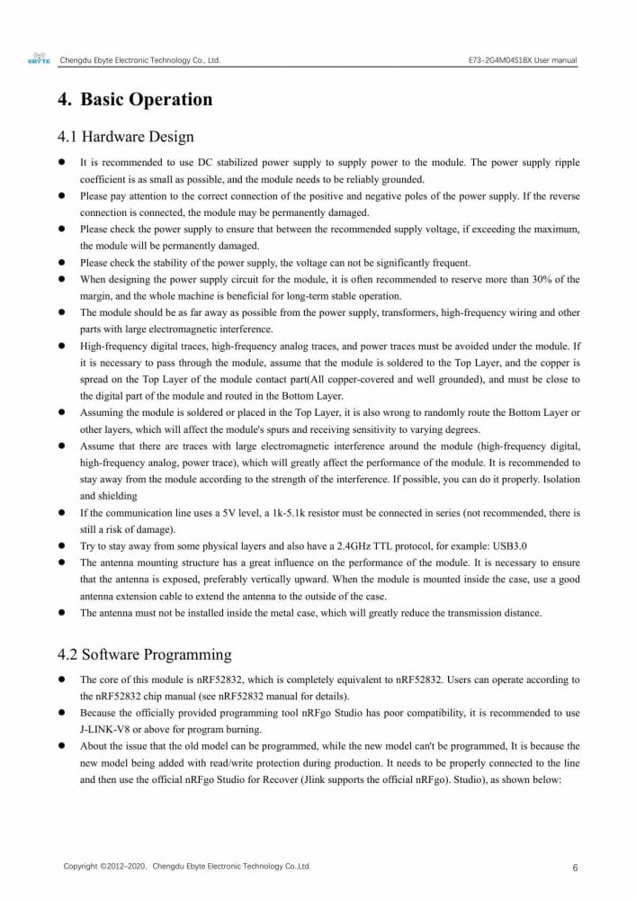 E73-2G4M04S1BX datasheet page 7