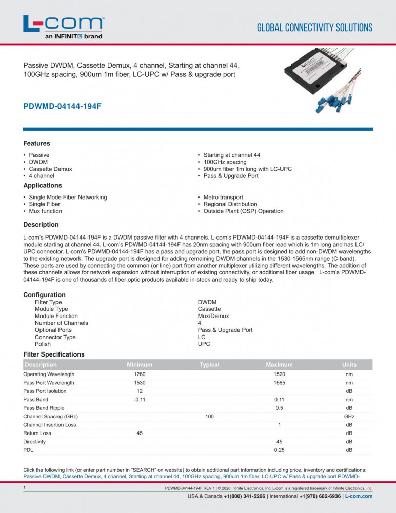 PDWMD-04144-194F technical document page 1