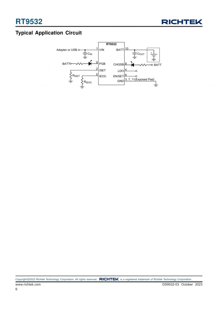RT9532 datasheet page 6