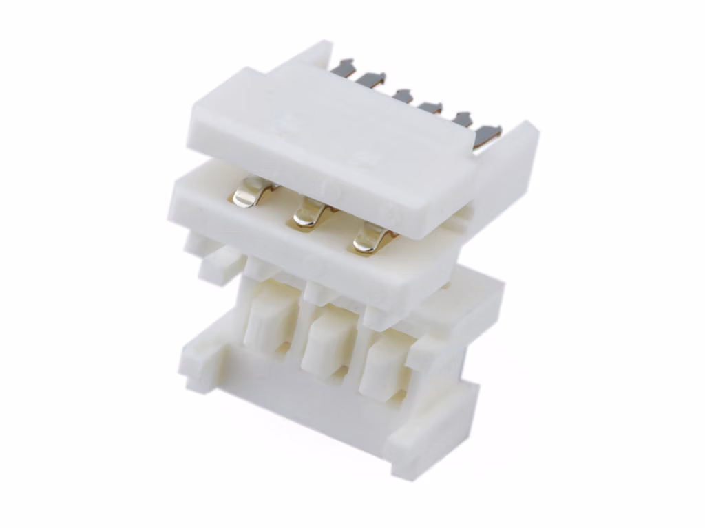 Appli-Mate RAST 2.5 Connector, 2.50mm Pitch, Female, 3 Circuits, All Position Keys, Open Endwalls for sale