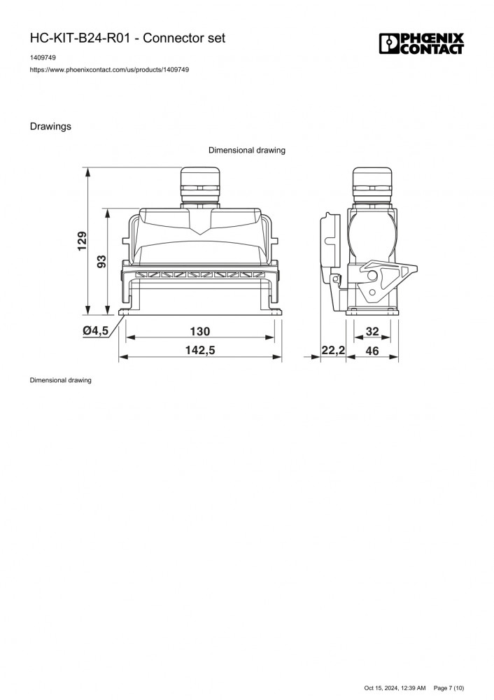 Phoenix Contact 1409749 technical document page 7