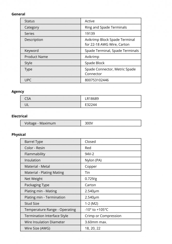 Product document image, page 2