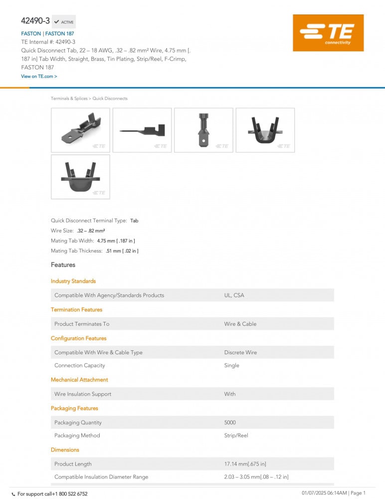 42490-3 technical document page 1