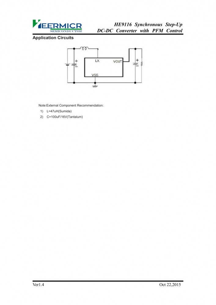 HE9116A33NR datasheet page 4