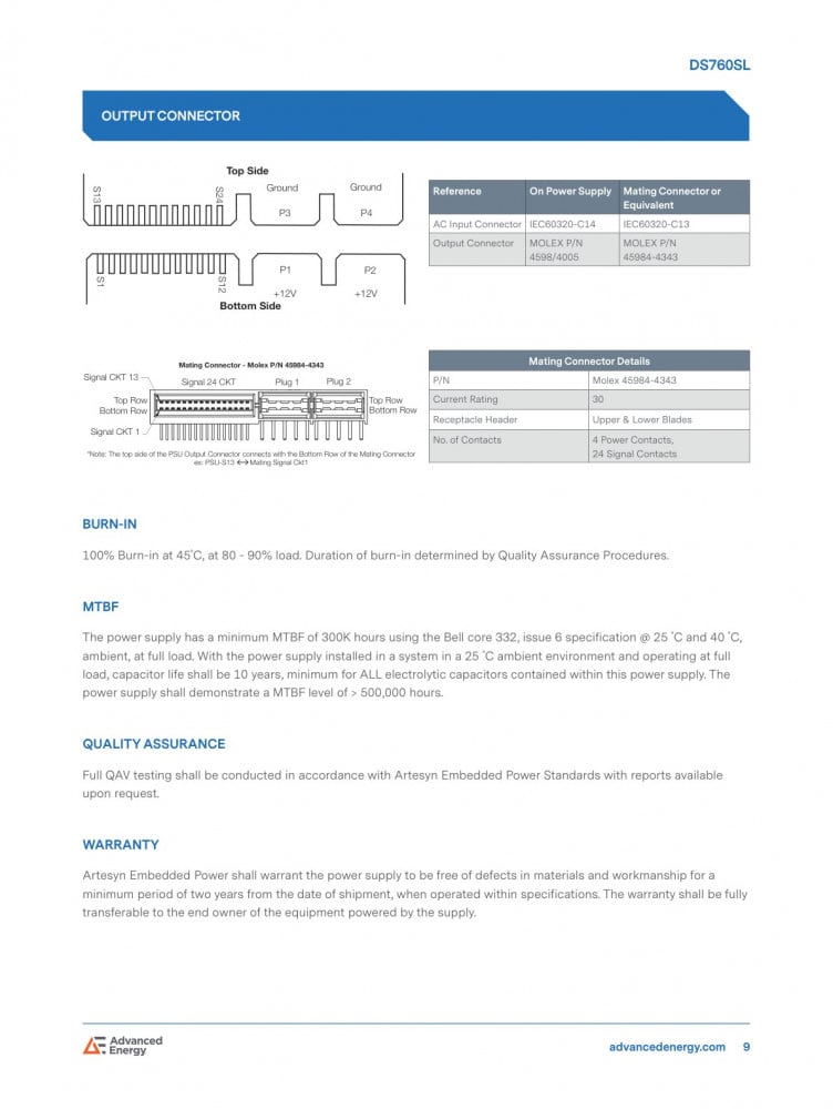 DS760SL datasheet page 9