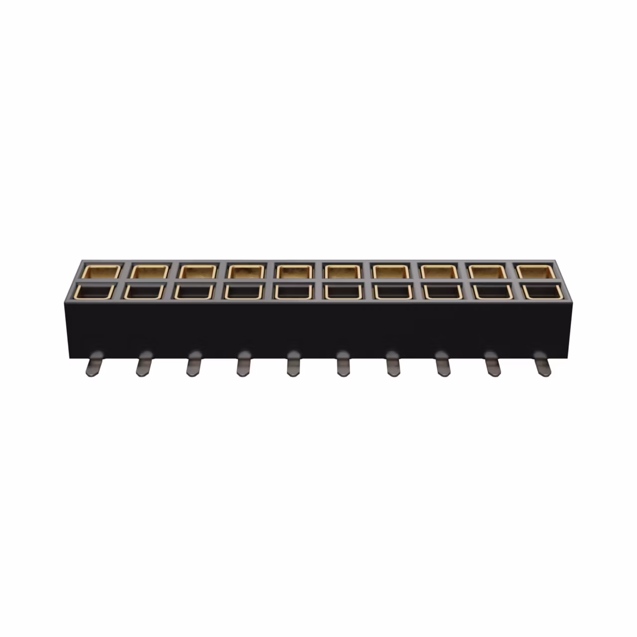 2.00mm Pitch Milli-Grid Receptacle, Surface Mount, Bottom Entry, 0.38µm Gold (Au) Plating, 20 Circuits, Tube, Lead-Free for sale