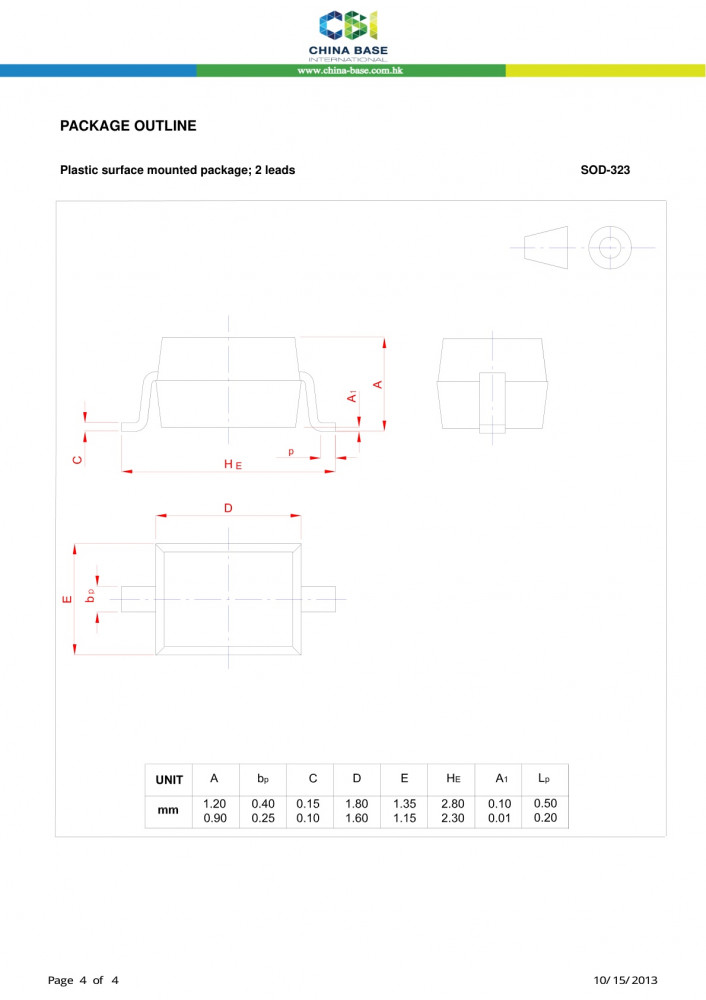 CBI BZT52C3V6S datasheet page 4