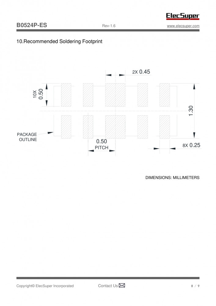 B0524P-ES datasheet page 8