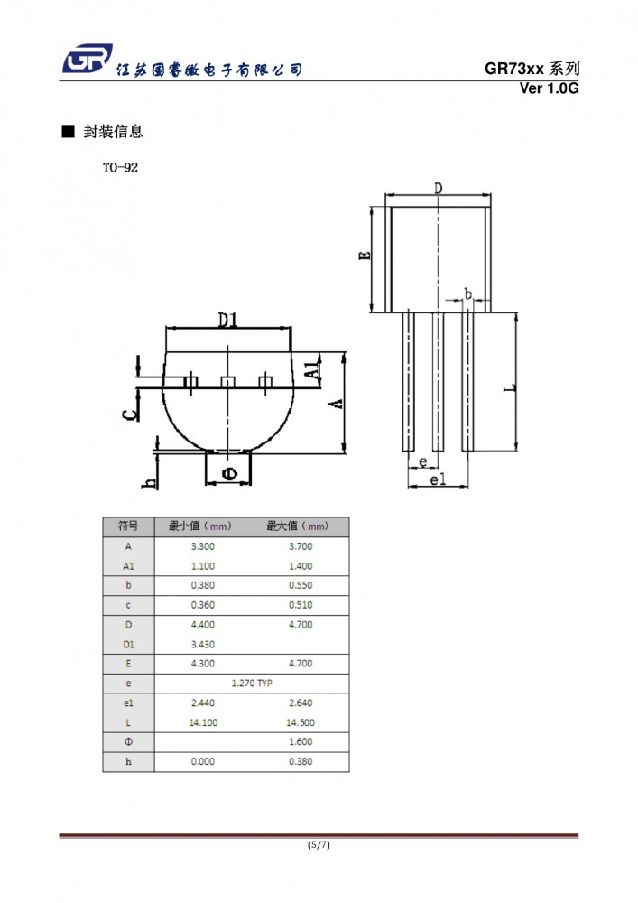 GR73xx datasheet page 5