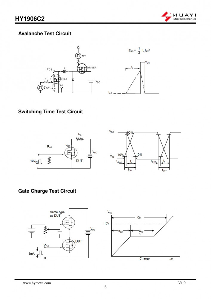 HY1906C2 datasheet page 6