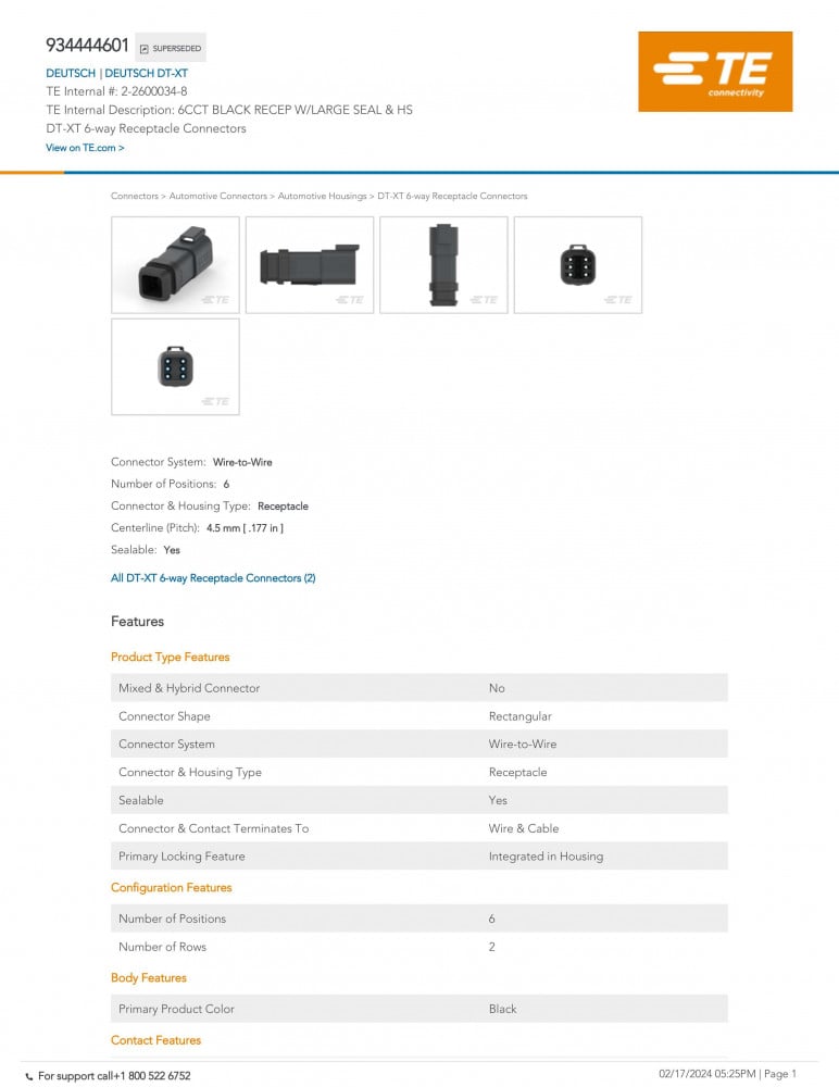 934444601 technical document page 1